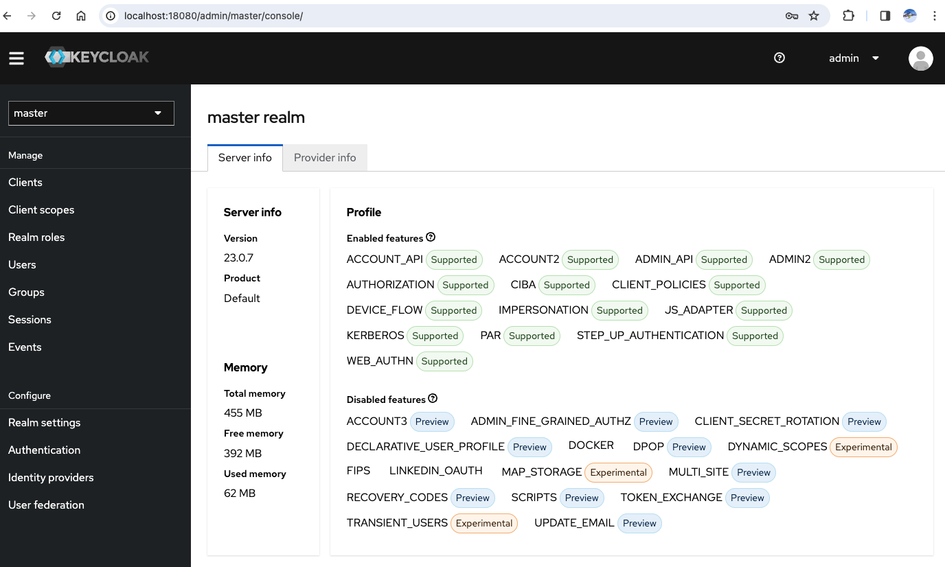 Keycloak入門 — noimemo ドキュメント
